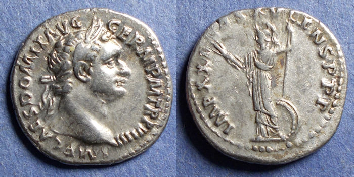 Roman Empire, Domitian 81-96, Silver Denarius | Roman Imperial Coins