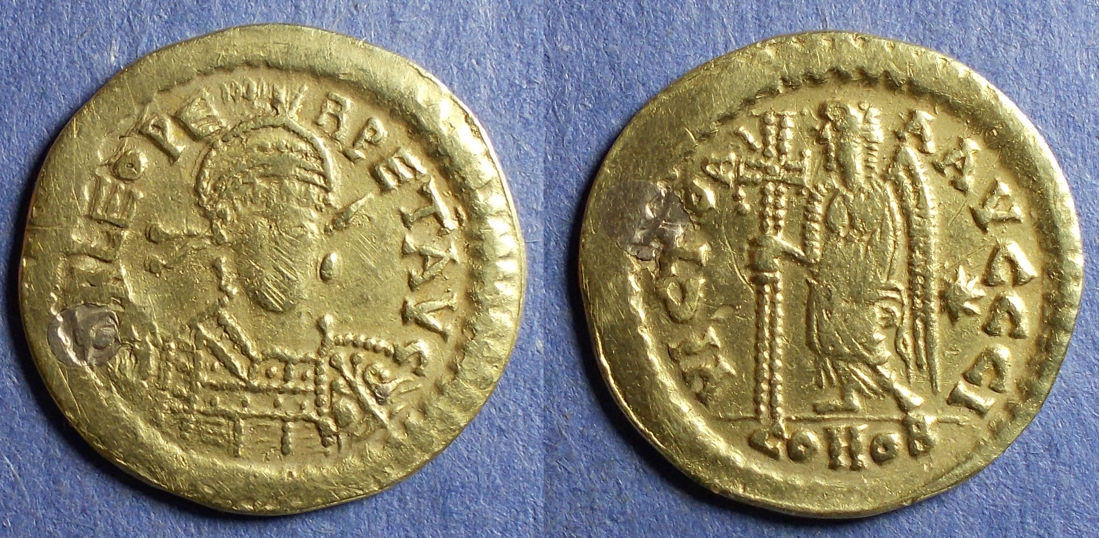 Roman Empire, Leo 457-474, Gold Solidus | Roman Imperial Coins