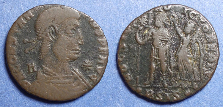 Roman Empire, Constantius II 337-361, Bronze Centenionalis | Roman ...