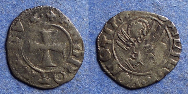 Italy, Venice, Andrea Contarini 1367-82, Billon Tornesello | European Coins