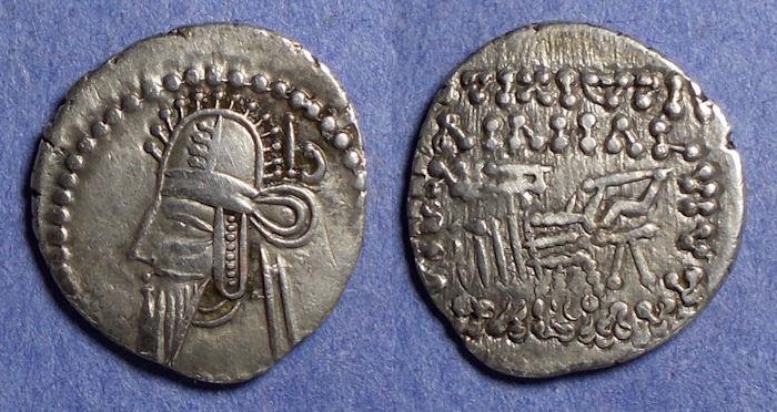 Parthian Kingdom, Vologases IV 208-222, Silver Drachm | Ancient Eastern ...