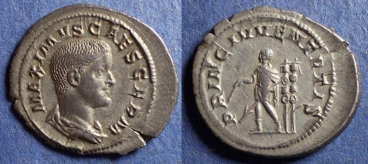 Roman Empire, Maximus 235-8, Silver Denarius | Roman Imperial Coins