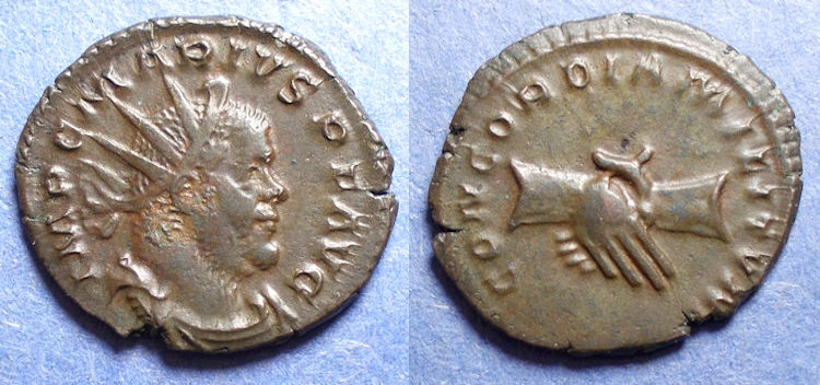 Romano-Gallic Emperors, Marius 269, Bronze Antoninianus | Roman ...