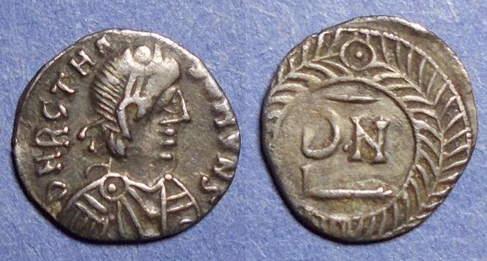 Vandals, Thrasamund 496-523, Silver 50 Denarii | Germanic/Dark Ages Coins