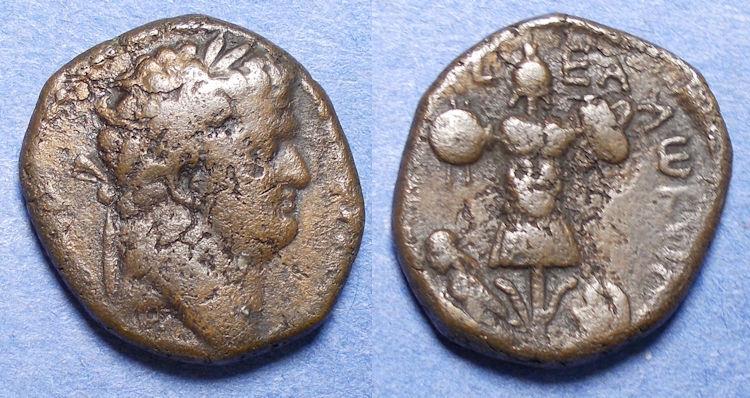 Judaea, Titus (as Caesar) 69-79, Bronze AE23 | Roman Provincial Coins