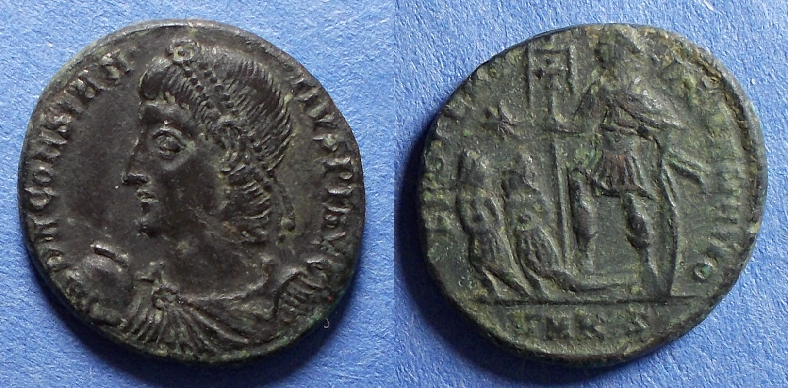 Roman Empire, Constantius II 337-361, Bronze Centenionalis | Roman ...