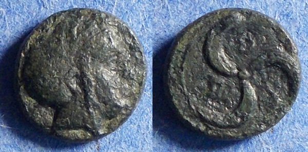 Mysia, Thebe Circa 350 BC, AE10 | Greek Coins