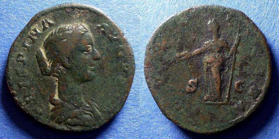 Roman Empire, Crispina 178-192, AE Aes | Roman Imperial Coins
