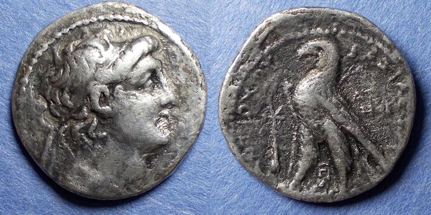Seleucid Kingdom, Antiochos VII 138-129 BC, Silver Didrachm | Greek Coins