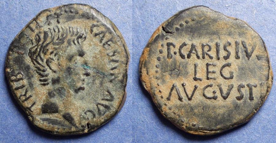 Spain, Emerita, Augustus Struck 25-23 BC, Bronze Aes | Roman Provincial ...