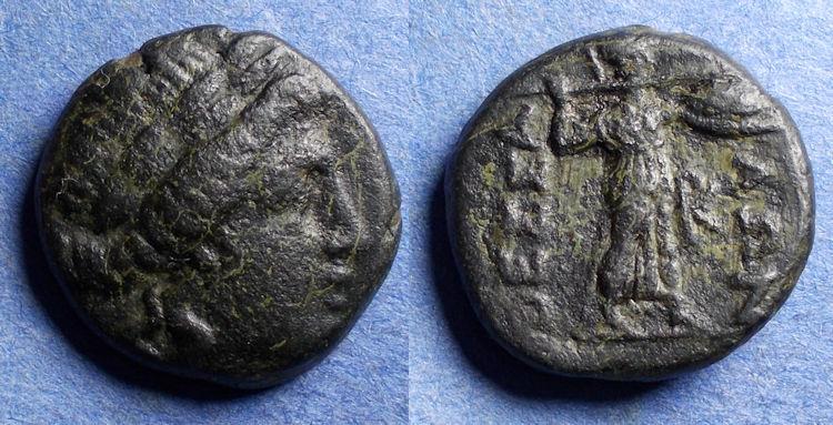 Thessaly, Thessalian League Circa 150 BC, Bronze AE17 | Greek Coins