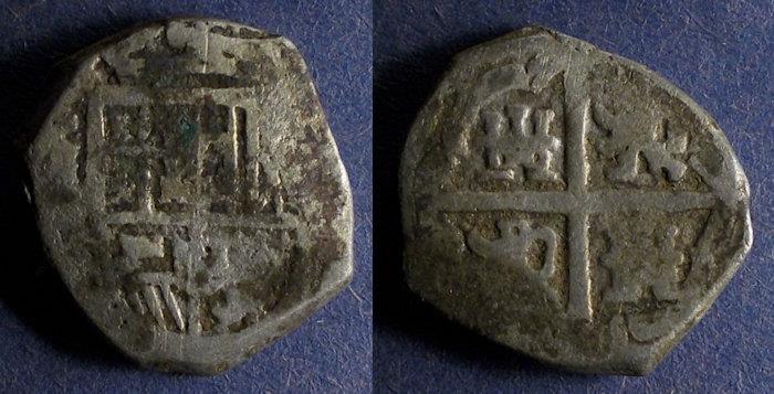 Mexico (?), Cob Coinage Circa 1550-1750, 2 Reales | North & Central ...