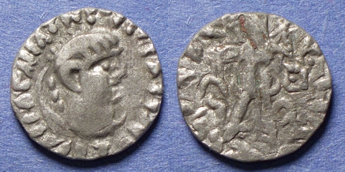 Bactria, Strato II 25BC-10AD, Silver Drachm Posthumous(?) | Ancient ...
