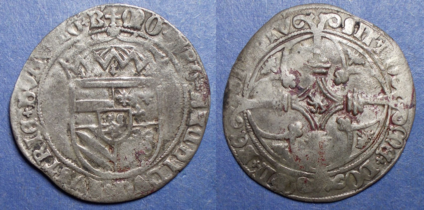 Brabant, Charles V 1506-1555, Silver Patard | Medieval Coins