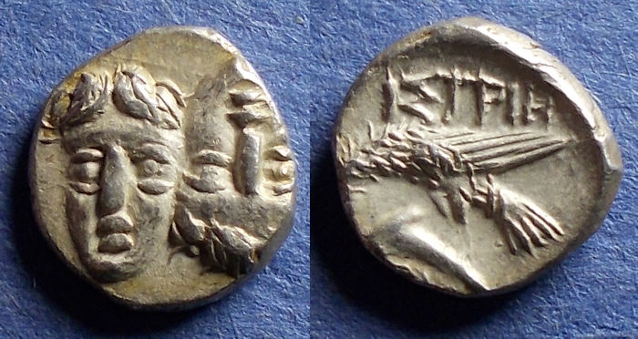 Thrace, Istros 400-350 BC, Silver Trihemiobol | Greek Coins