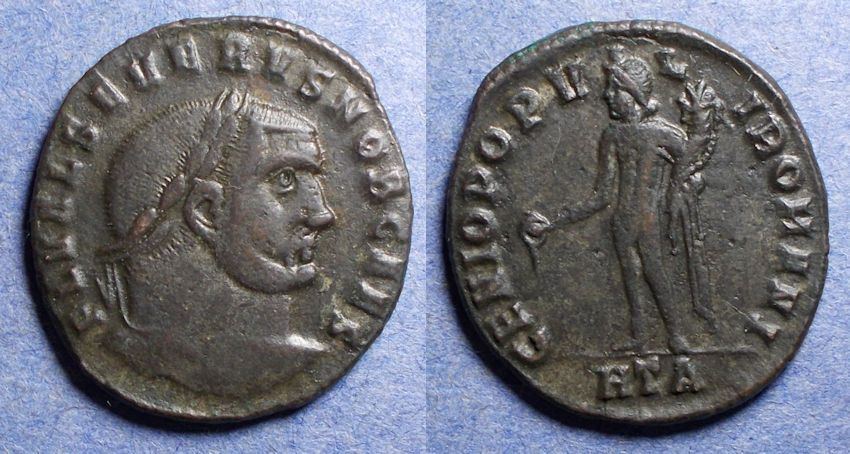 Roman Empire, Severus II (as Caesar) 305-6, Bronze Follis | Roman ...