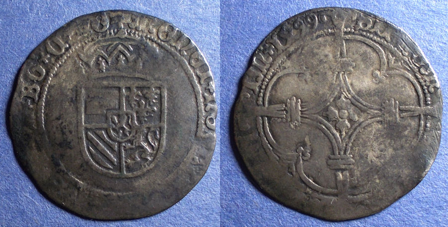 Netherlands, Filips I de Schone - Posthumous issue 1499-1506, Silver Patard