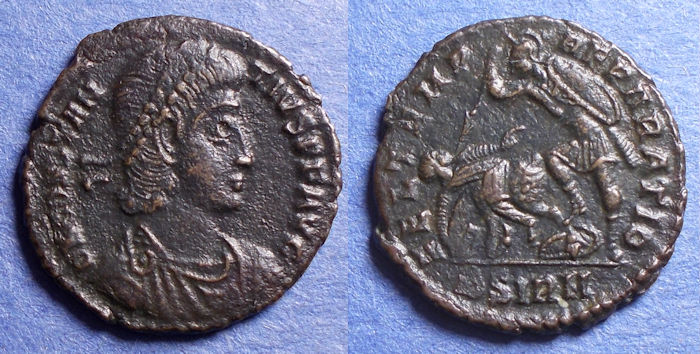 Roman Empire, Constantius II 337-361, Bronze Half Centenionalis