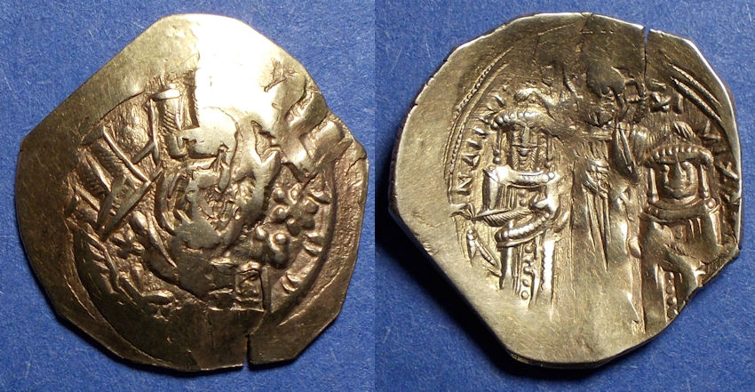 Byzantine Empire, Andronicus II with Michael IX 1295-1320, AV Hyperpyron