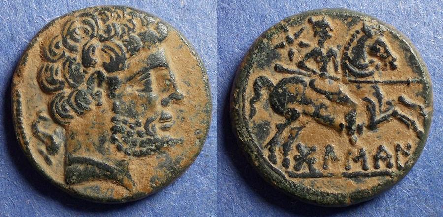 Spain, Bolscan 150-100 BC, Bronze AE22 | Ancient Spanish Coins