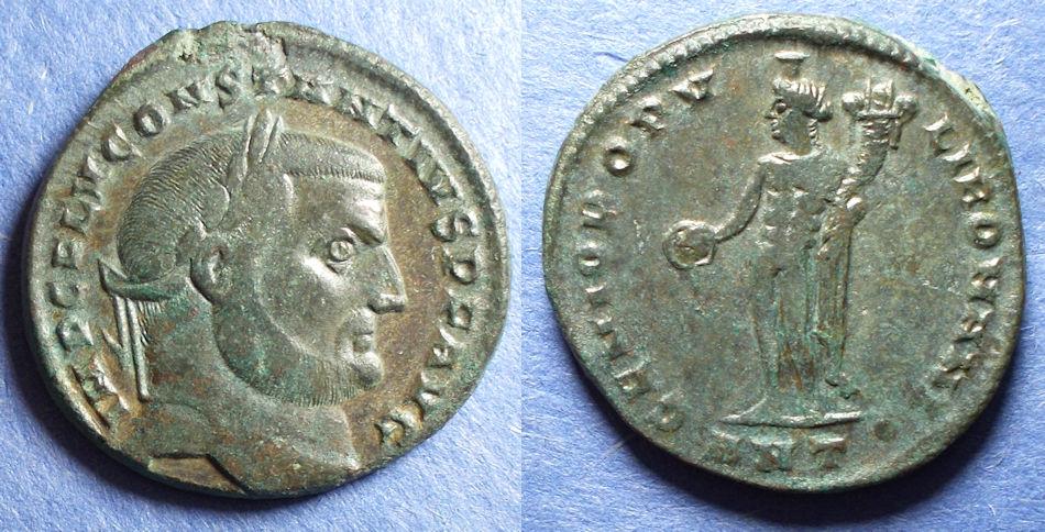 Roman Empire, Constantius I (as Augustus) 305-6, Bronze Follis