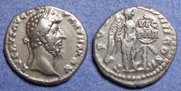 Roman Empire, Lucius Verus 161-9, Silver Denarius | Roman Imperial Coins