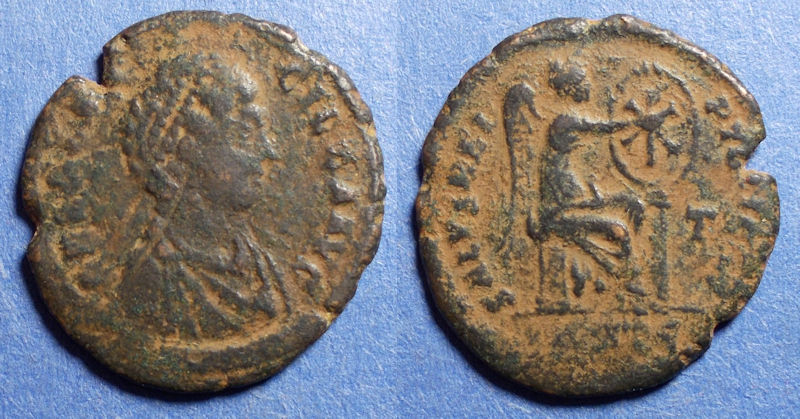 Roman Empire, Aelia Flacilla 383-386, Bronze AE2 | Roman Imperial Coins