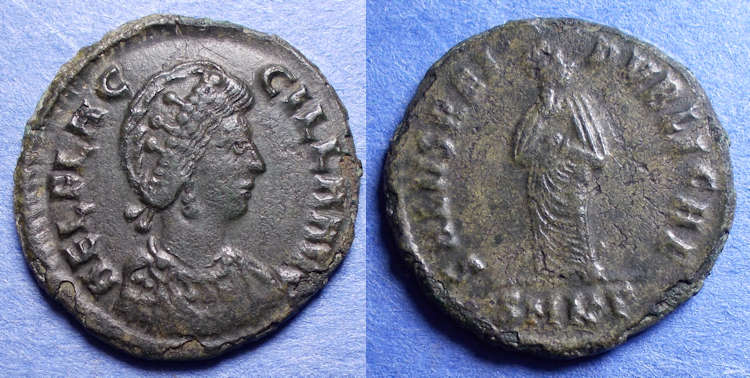 Roman Empire, Aelia Flaccilla 383-6, Bronze AE2 | Roman Imperial Coins
