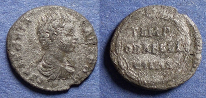 Roman Empire, Geta (as Caesar) 198-208, Silver Unlisted denarius