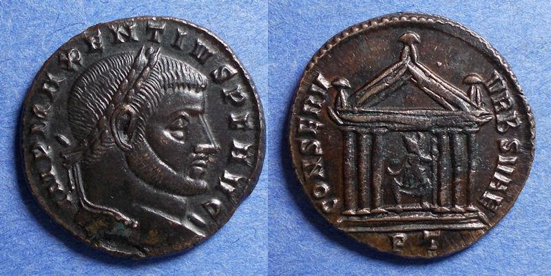 Roman Empire, Maxentius 306-312, Bronze Follis | Roman Imperial Coins