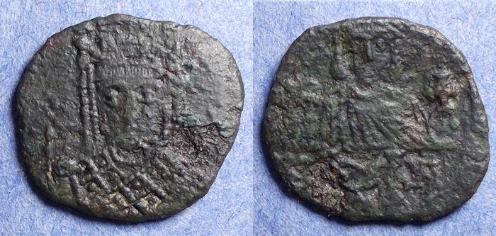 Byzantine Empire, Constantine VI & Irene 780-797, Bronze Follis