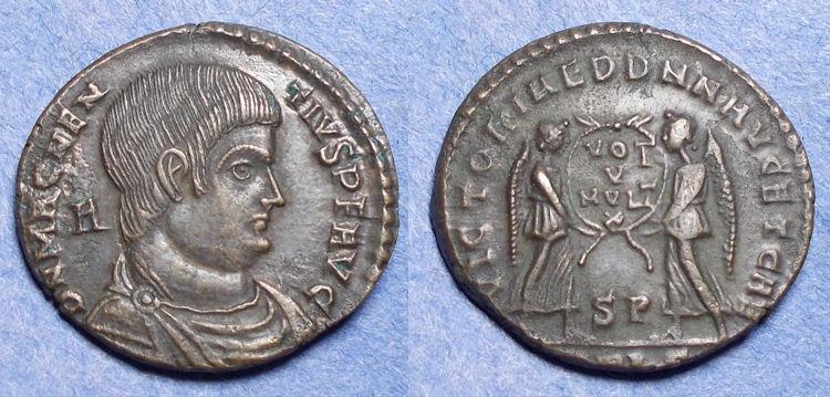 Roman Empire, Magnentius 350-3, Bronze Centenionalis | Roman Imperial Coins