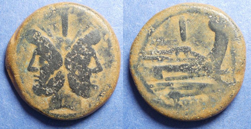 Roman Republic, Anonymous After 211 BC, Bronze Aes | Roman Republican Coins