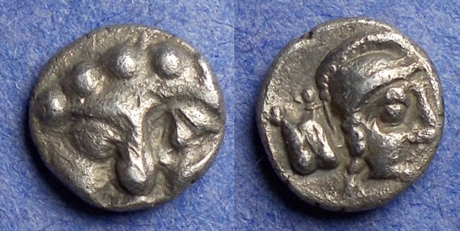 Pisidia, Selge 350-300 BC, Silver Obol | Greek Coins
