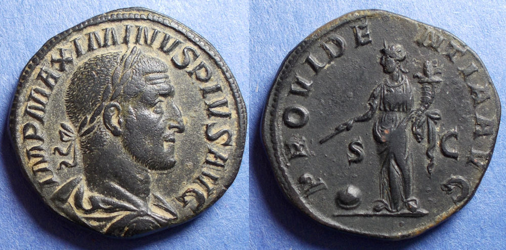 Roman Empire, Maximinus I 235-8, AE Sestertius | Roman Imperial Coins