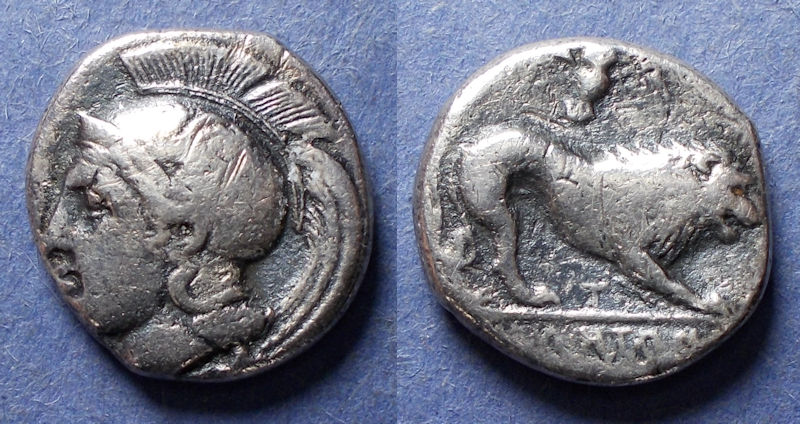 Lucania, Velia 400-340 BC, Silver Nomos | Greek Coins