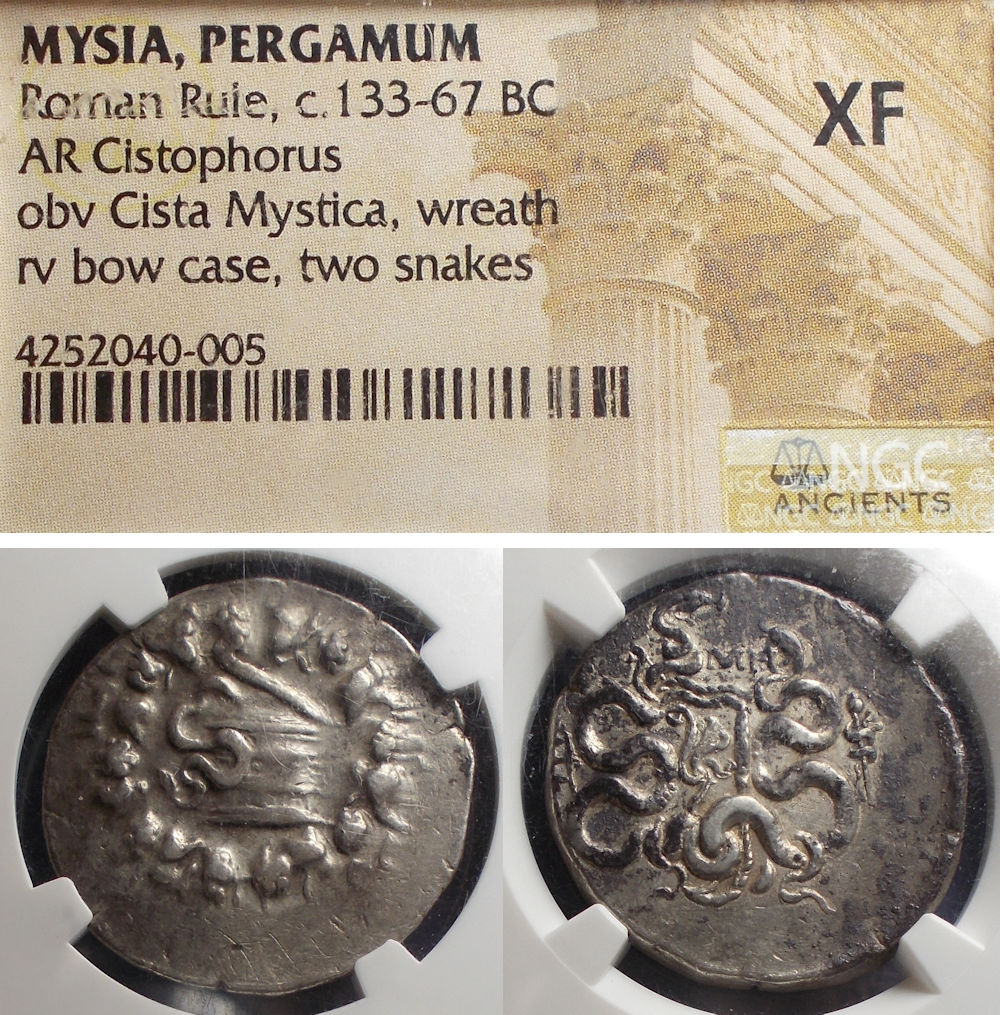 Pergamon, Mysia 104-98 BC, Tetradrachm | Greek Coins