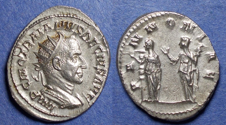 Roman Empire, Trajan Decius 249-251, Silver Antoninianus | Roman ...