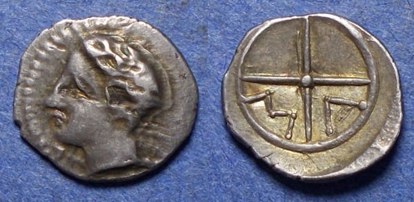Gaul, Massalia 220-121 BC, Silver Obol | Greek Coins