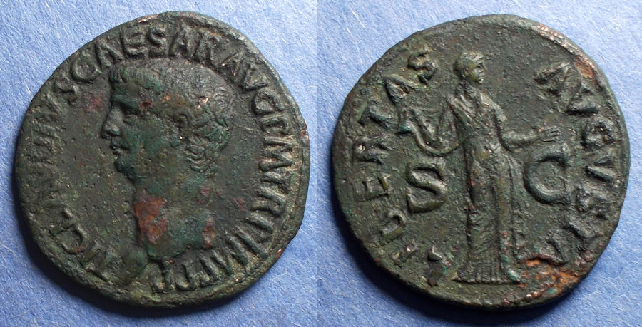 Roman Empire, Claudius 41-54, Bronze Aes | Roman Imperial Coins