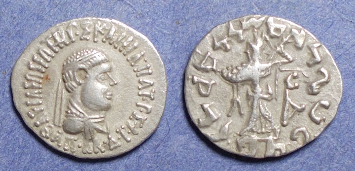 Bactria, Apollodotus II 80-65 BC, Drachm | Ancient Eastern Coins