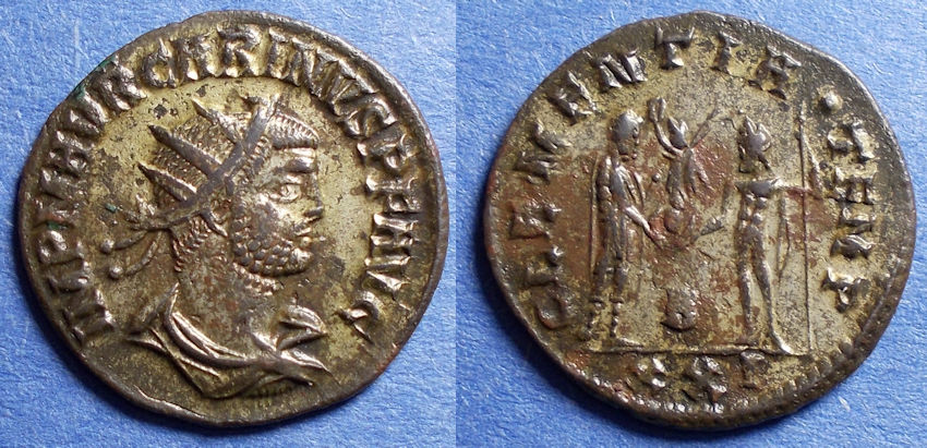 Roman Empire, Carinus 283-5, Silvered bronze Antoninianus | Roman ...