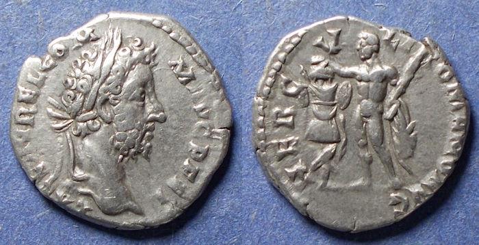Roman Empire, Commodus 177-192, Silver Denarius | Roman Imperial Coins