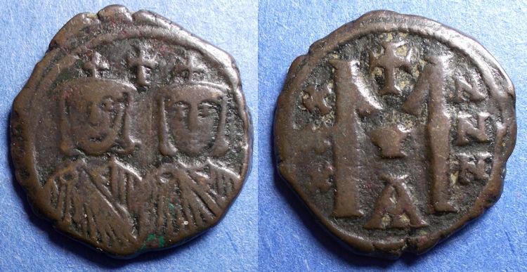 Byzantine Empire, Nicephorus I 802-811, Bronze Follis | Byzantine Coins