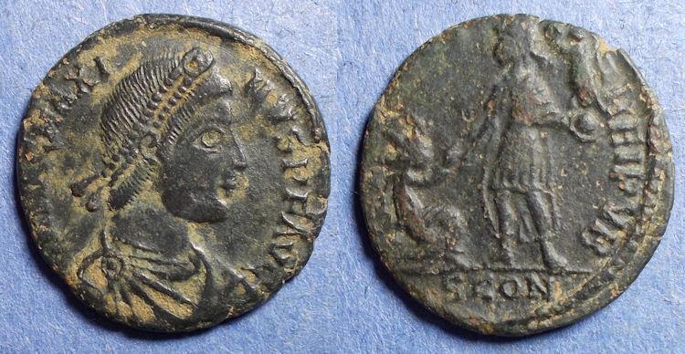Roman Empire, Magnus Maximus 383-388, Bronze AE2 | Roman Imperial Coins