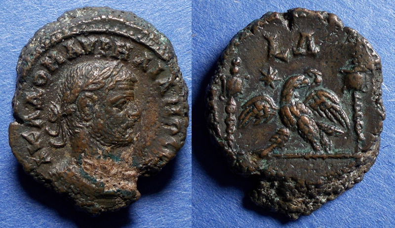 Roman Egypt, Aurelian 270-275, Potin Tetradrachm | Roman Provincial Coins