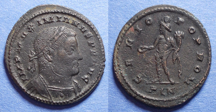 Roman Empire, Galerius (as Augustus) 305-311, Bronze Follis | Roman ...
