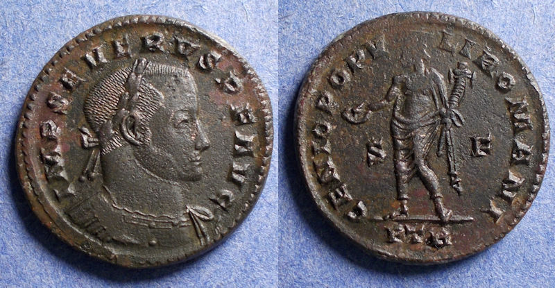 Roman Empire, Severus II (as Augustus) 306-7, Bronze Follis | Roman ...