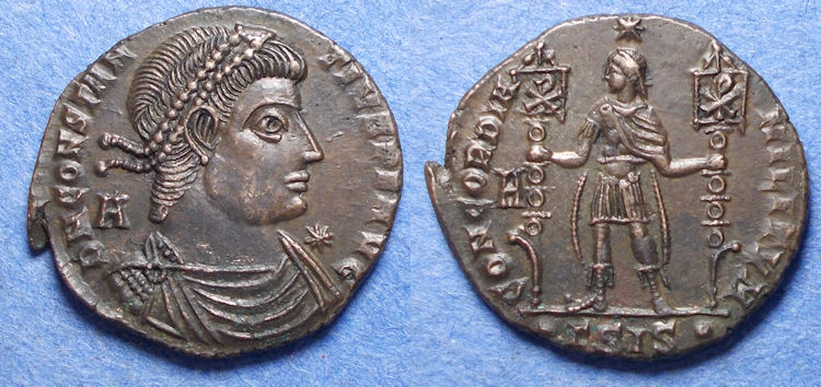 Roman Empire, Constantius II 337-361, Bronze Centenionalis | Roman ...