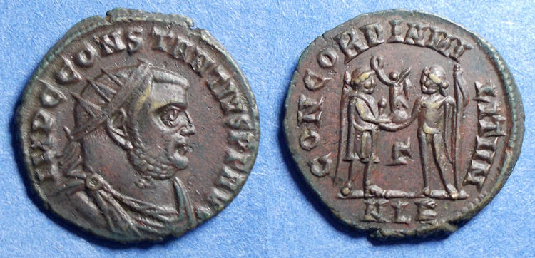 Roman Empire, Constantius I (as Augustus) 305-6, Bronze Radiate